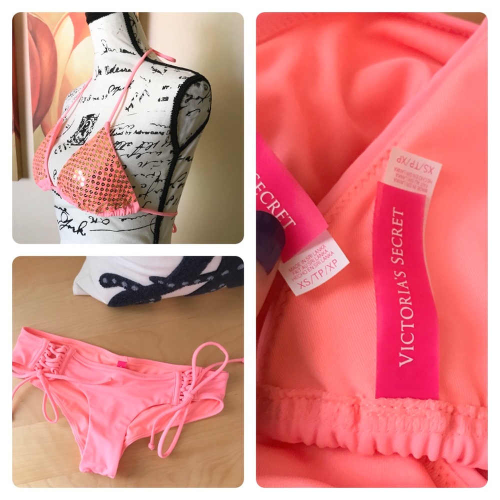 Victoria’s Secret Cheeky Sequin Bikini - Gem
